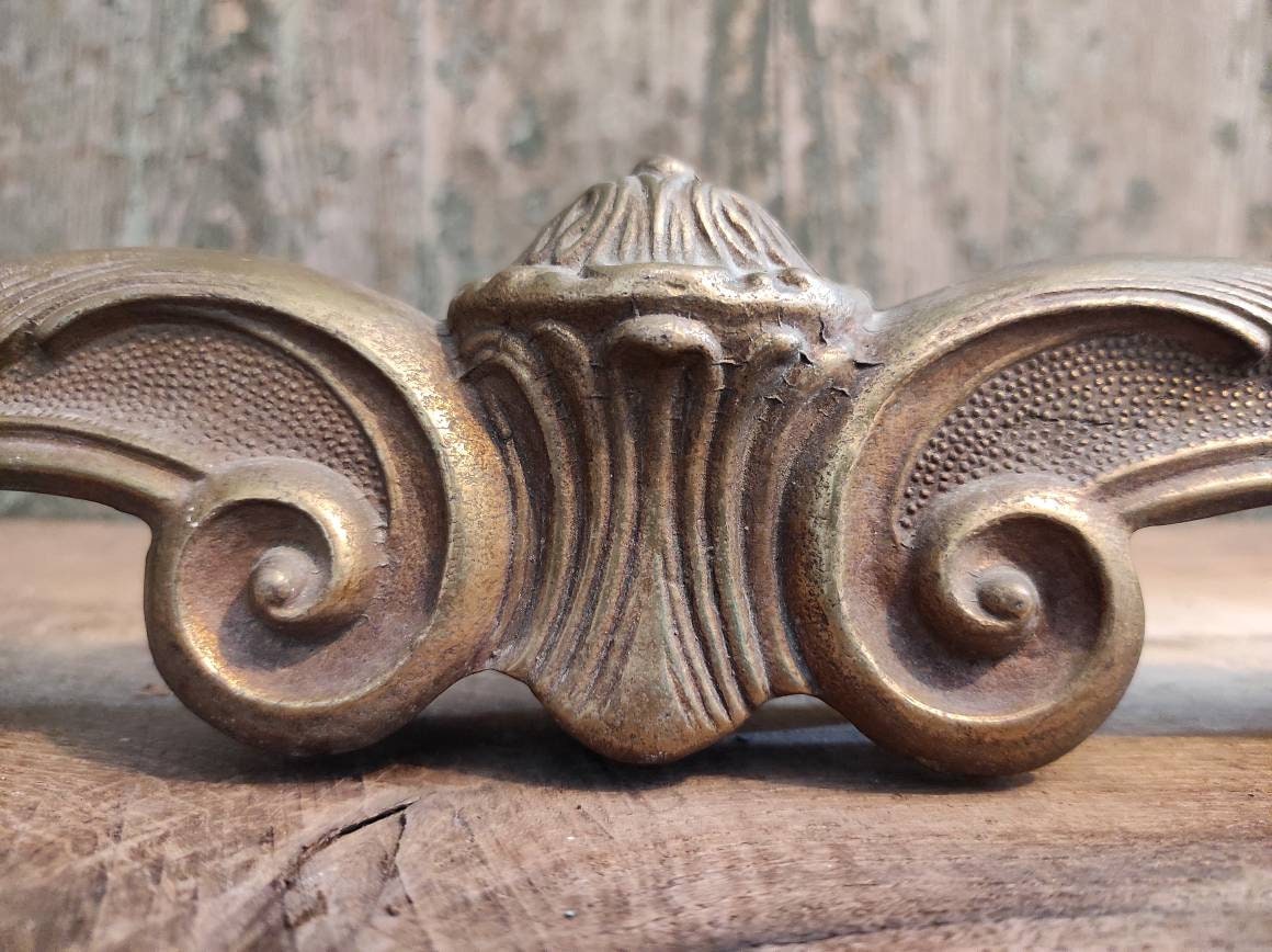 Stunning Vintage French Bronze Finial - Etsy