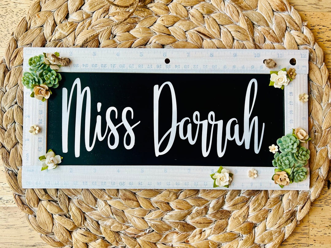 Teacher Sign Chalkboard Sign Teacher Christmas Gift - Etsy