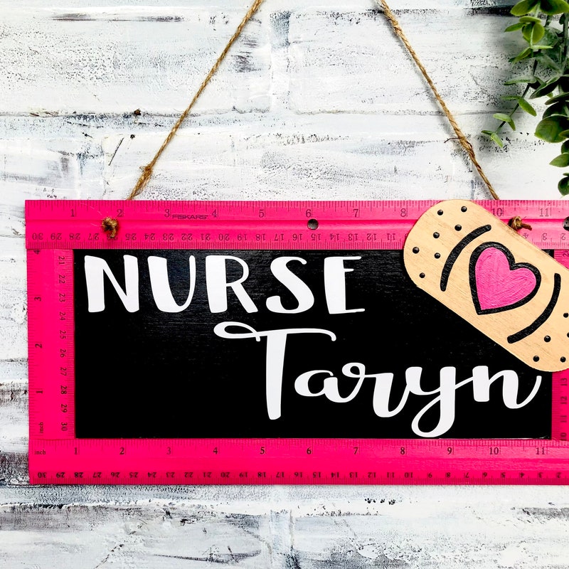 School Nurse Sign - Etsy