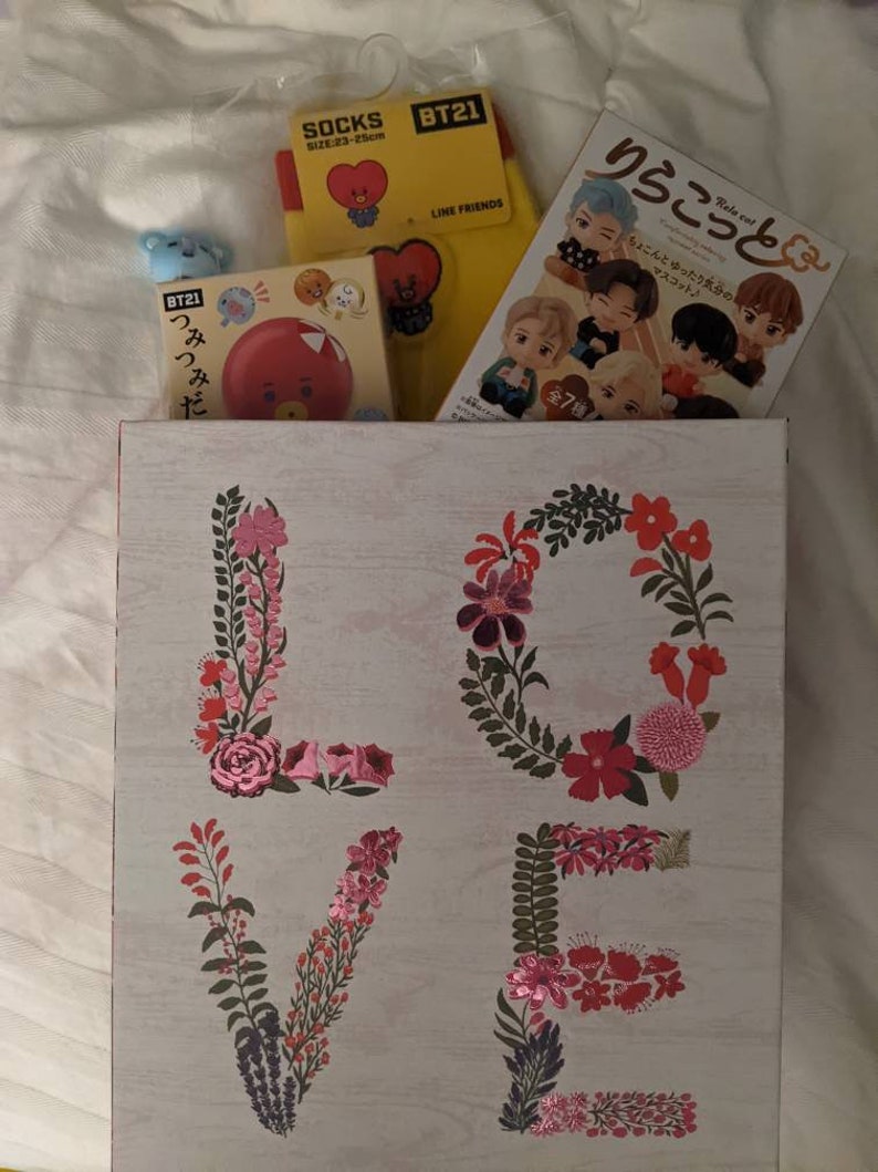 New Limited Edition BTS / BT21 Valentine's Day Mystery Bag - Etsy