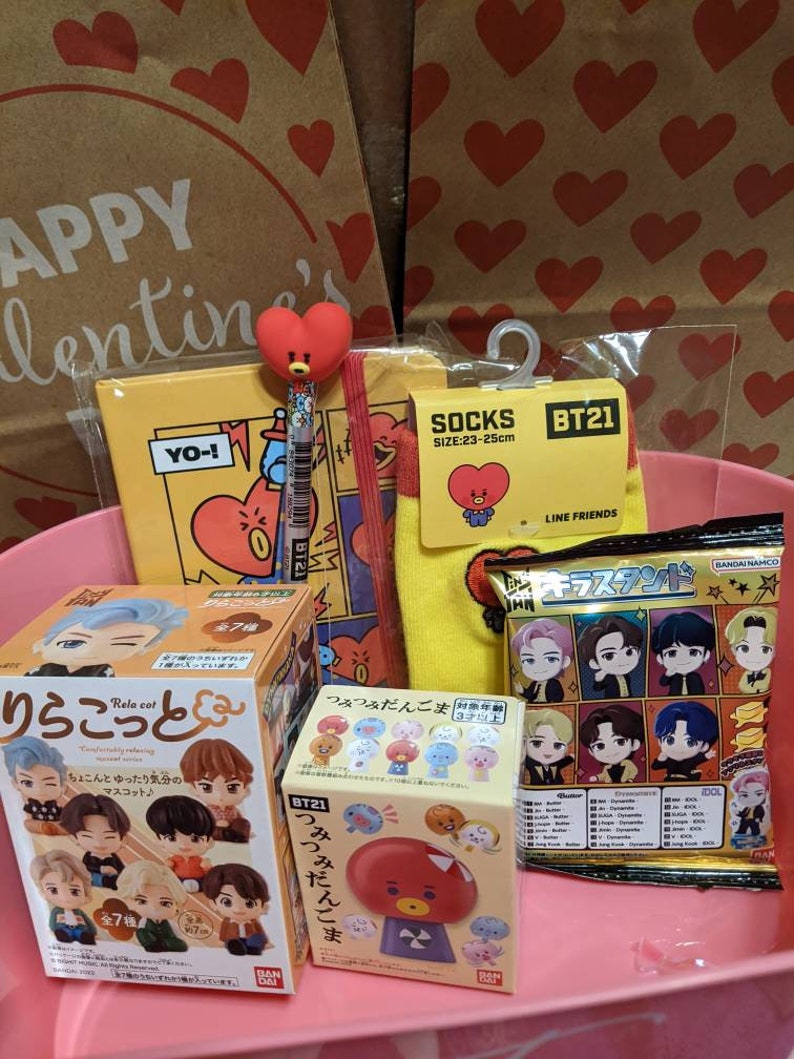 New Limited Edition BTS / BT21 Valentine's Day Mystery Bag - Etsy