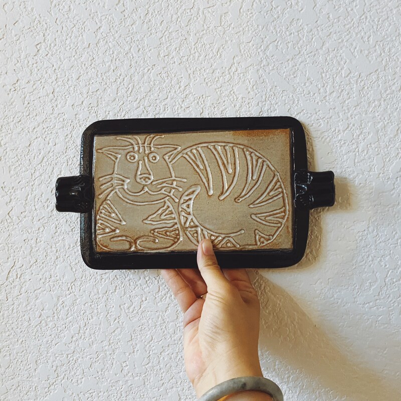 Clay Trivet - Etsy