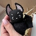 Crochet Bat Pattern, Amigurumi Baby Bat Pattern, Halloween Crochet ...