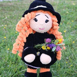 Crochet Pattern «little Witch», Pattern in English - Etsy
