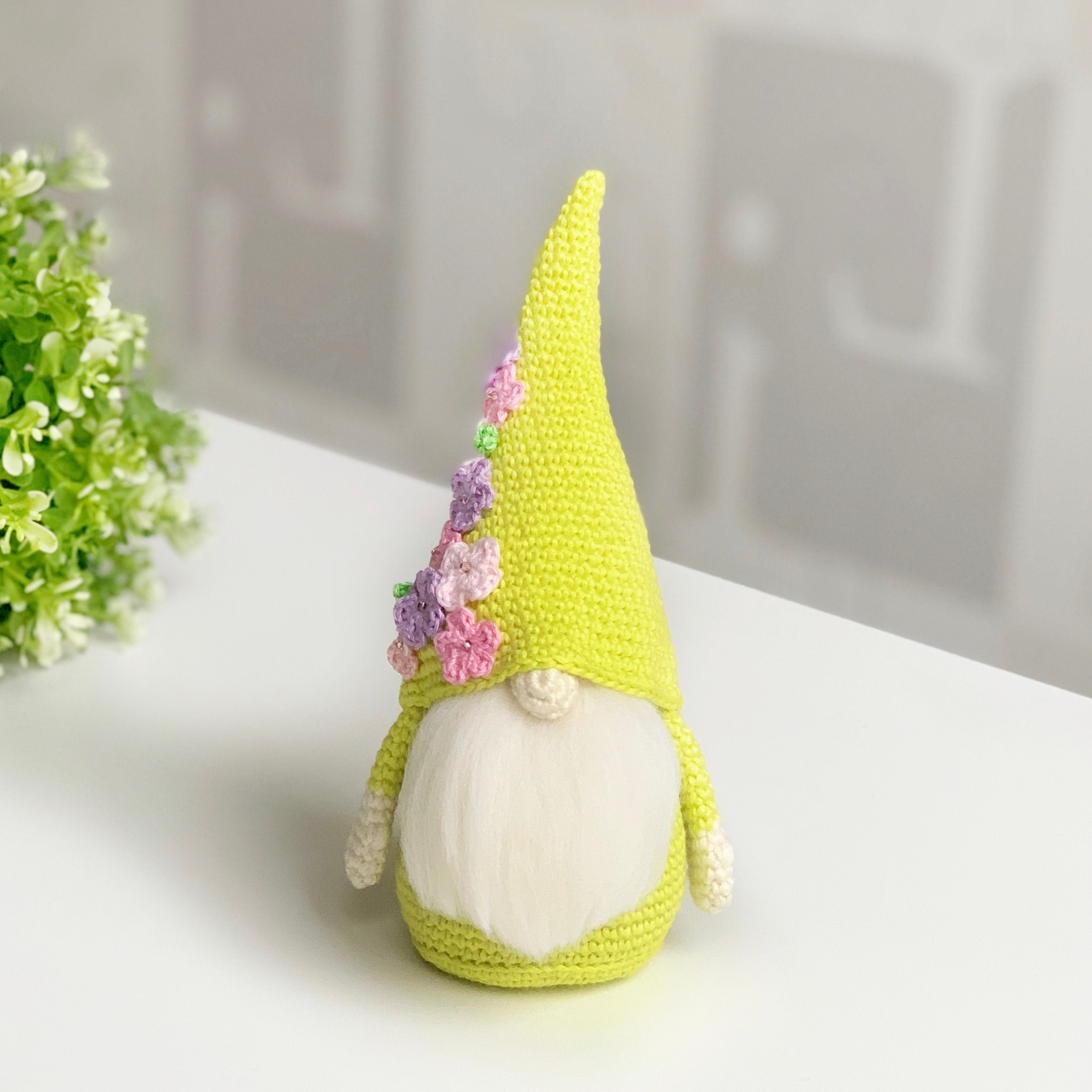 Crochet Pattern Flower Gnomes Spring Gnomes Pattern Mothers - Etsy