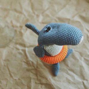 Shark Birthday Boy Gift Crochet Pattern Baby Shark Fan Kids Easy Toy ...