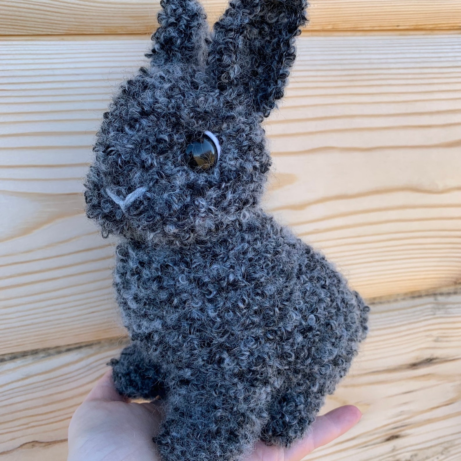 Crochet Pattern Realistic Mini Bunny Rabbit Amigurumi English PDF ...