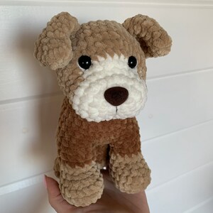 Crochet Animal Dog Pattern Amigurumi Doggie Puppy PDF Tutorial TWO ...
