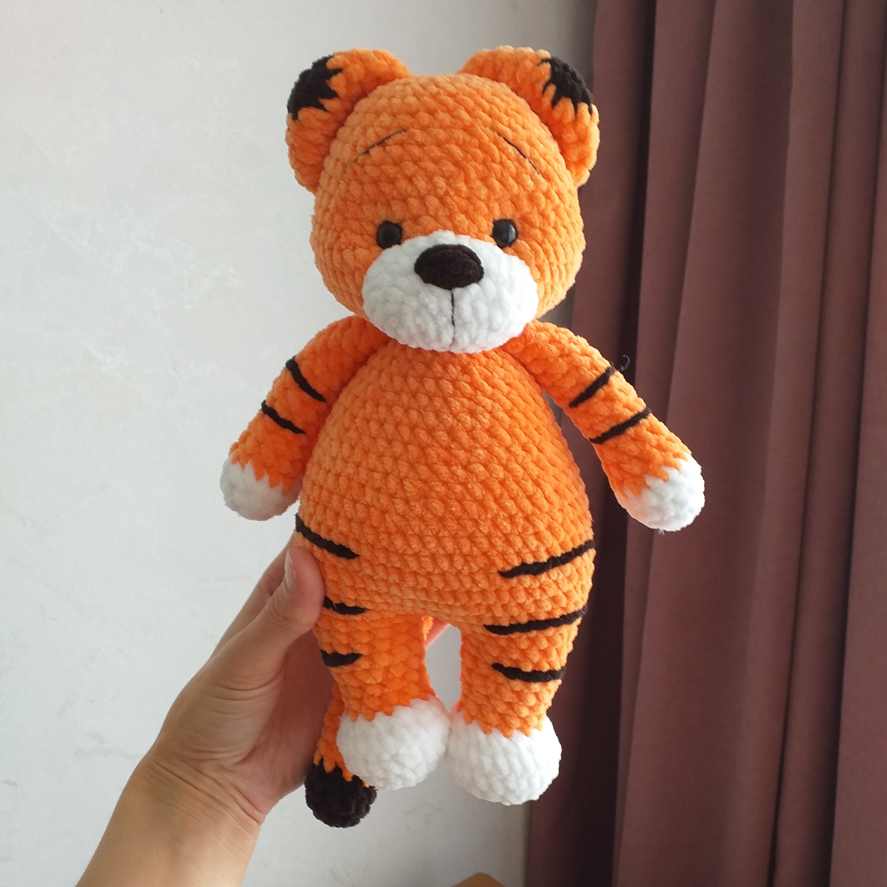 CROCHET PATTERN Tiger Amigurumi Tutorial Tiger Toy DIY - Etsy
