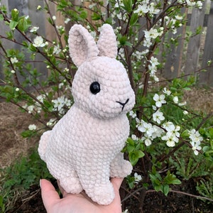 Crochet Pattern Realistic Mini Bunny Rabbit Amigurumi English PDF ...