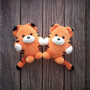 CROCHET PATTERN Tiger, Amigurumi Tutorial, Tiger Toy, DIY Tiger, Tiger Instructions, Symbol of ...