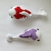 Keychain Fish Crochet Pattern Easy Koi Fish Keyring Accessory - Etsy