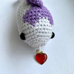 Keychain Fish Crochet Pattern Easy Koi Fish Keyring Accessory DIY ...