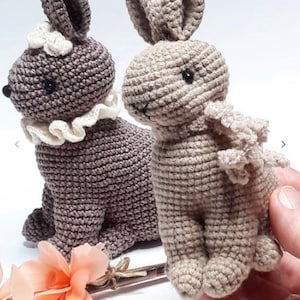 Crochet Pattern Realistic Bunny Rabbit Amigurumi English PDF - Etsy