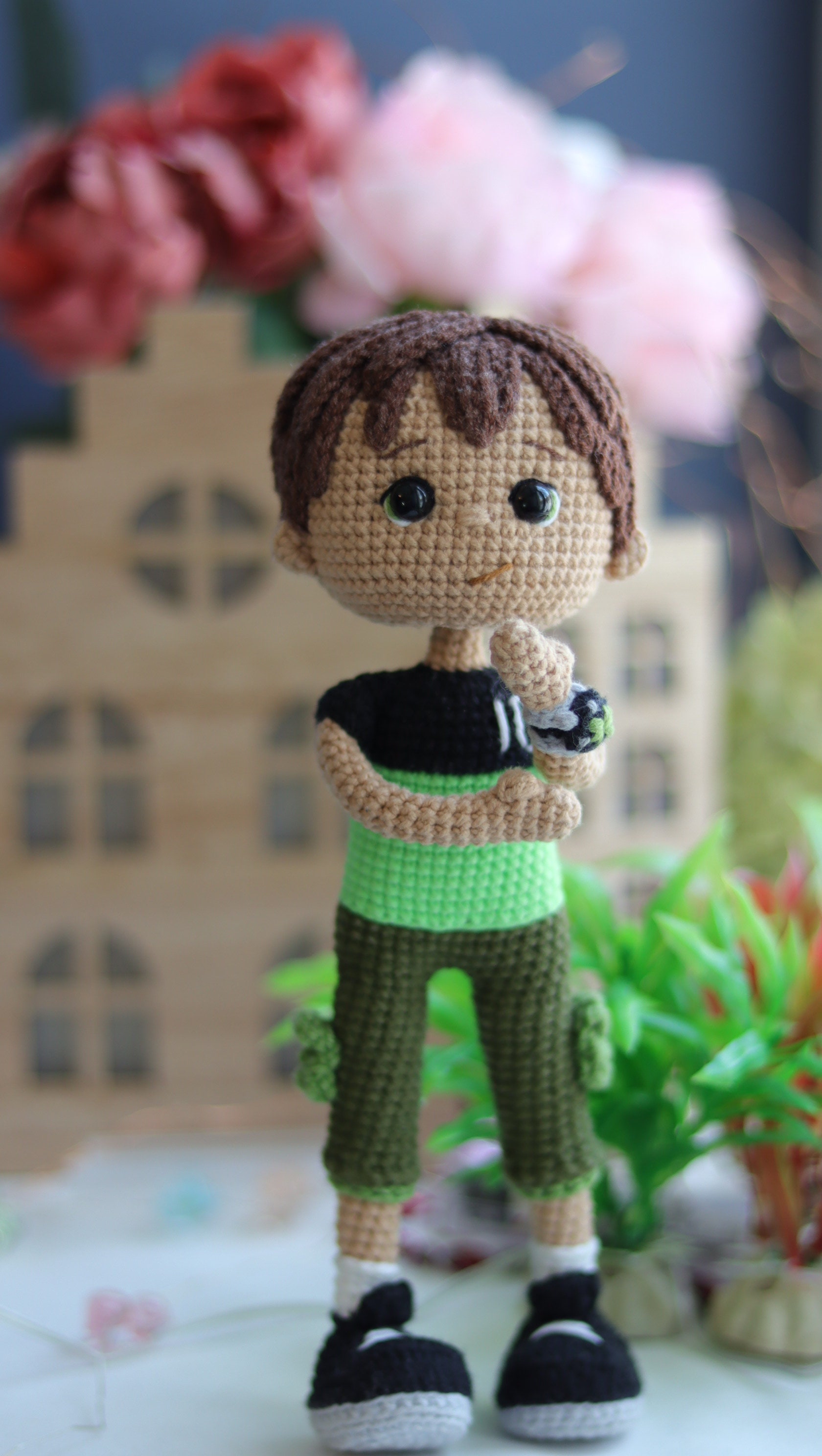 Crochet Pattern Boy Doll Ben, Amigurumi Boy Pattern, Crochet Doll ...