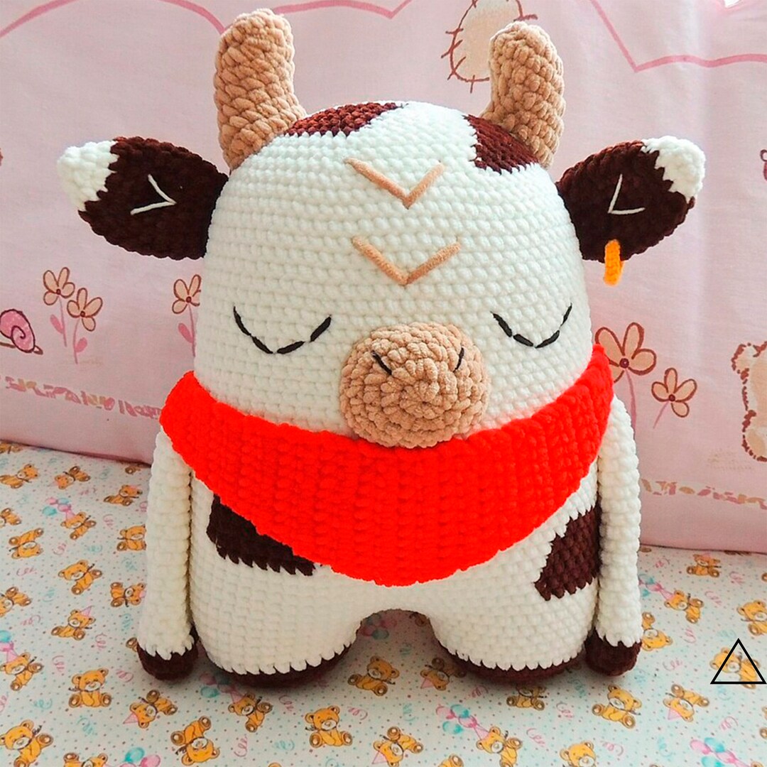 Bull Cow Amigurumi Crochet Pattern, Cow Plush Pattern, Cute Cow Crochet ...