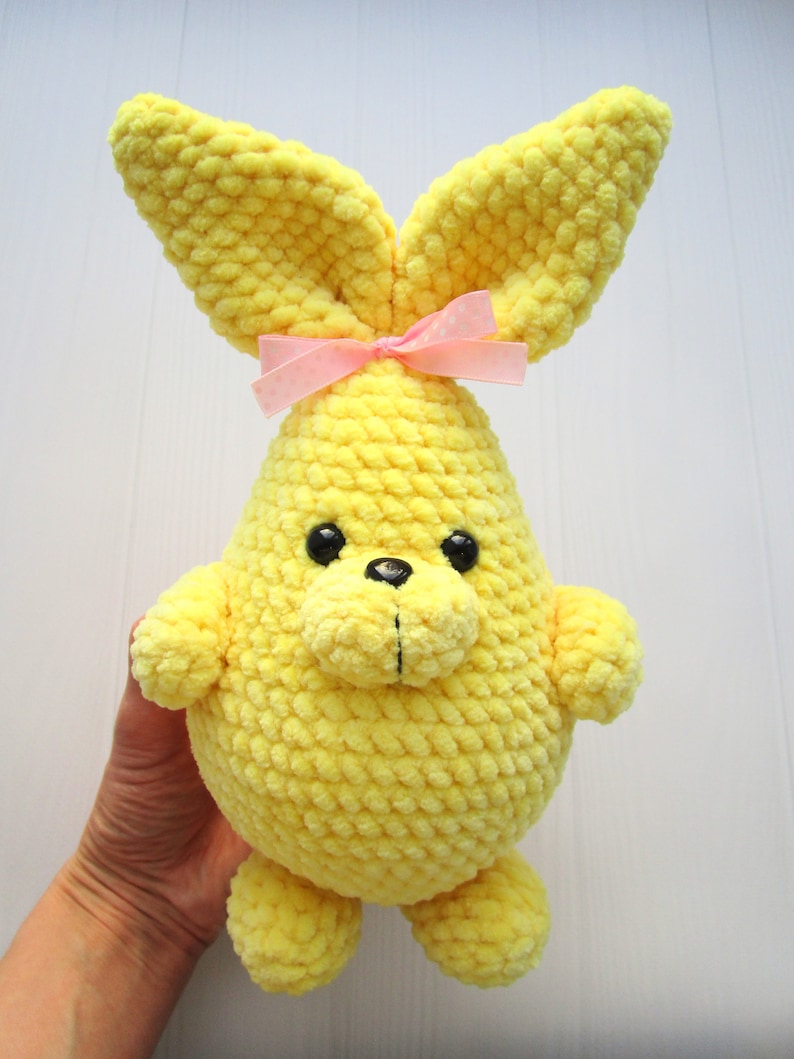EASY Crochet Pattern Bunny Valentine's Day Gift - Etsy
