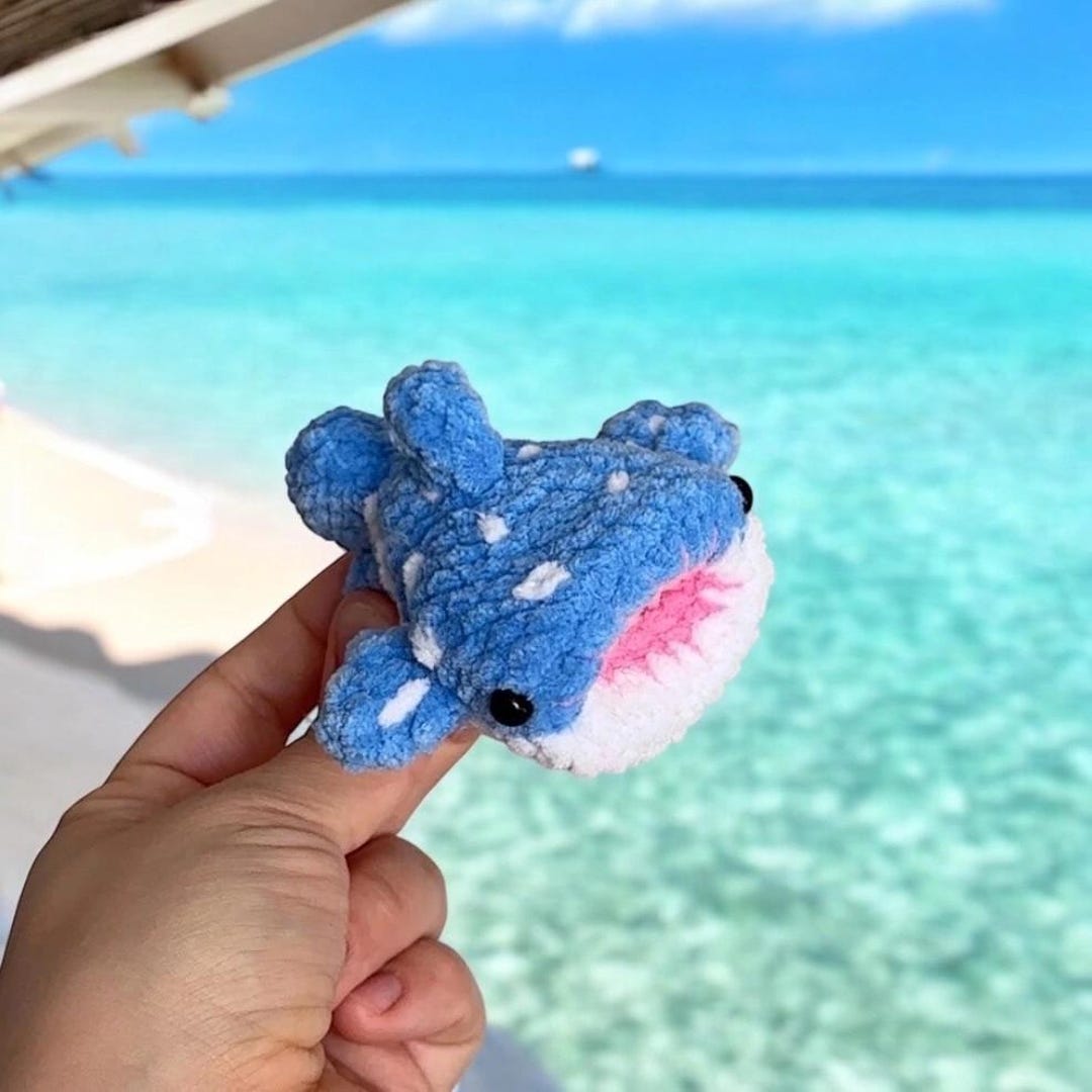 Crochet Pattern "whale Shark " (+bonus Mini Shark) - Etsy