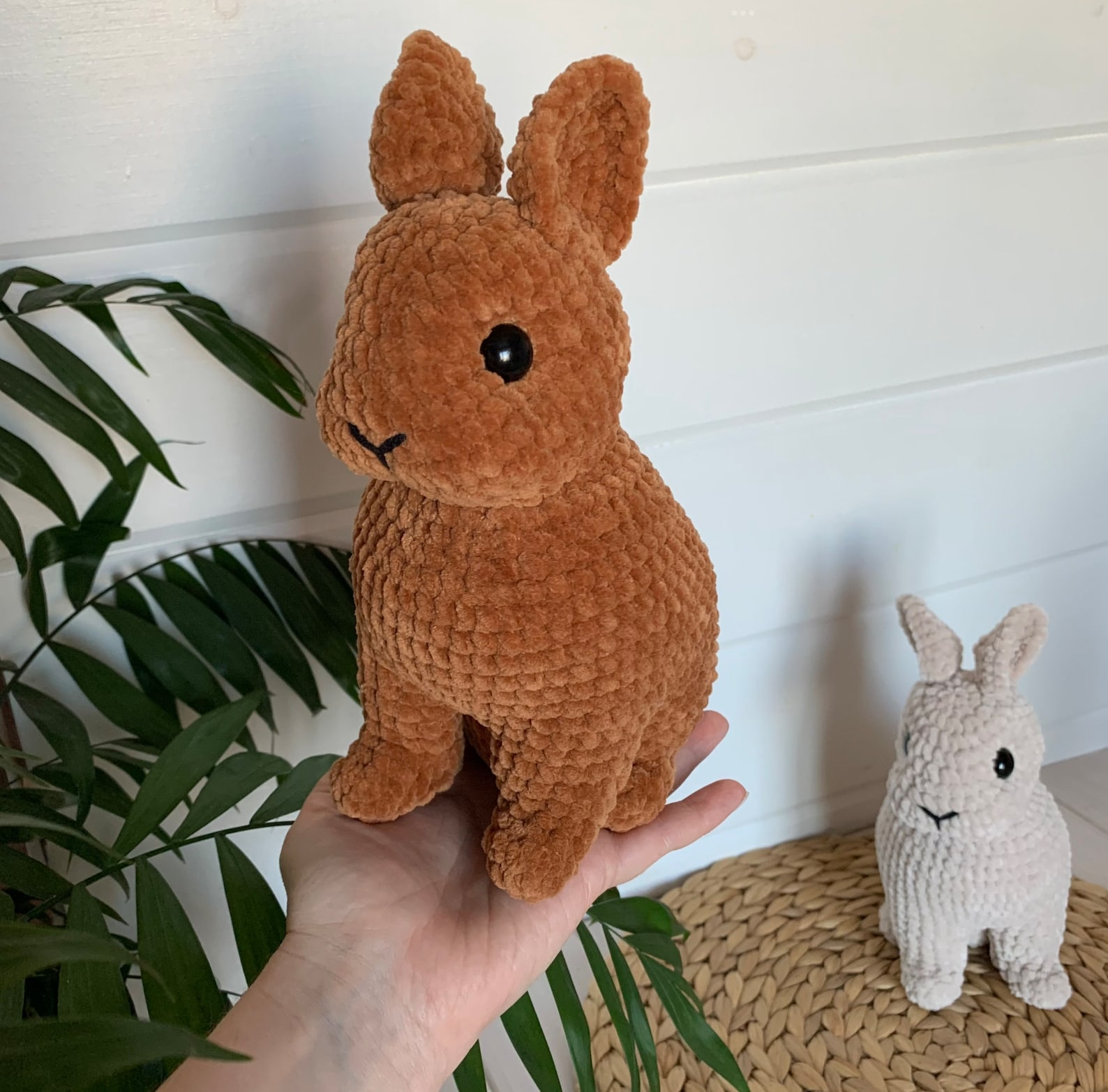 Crochet Pattern Realistic Mini Bunny Rabbit Amigurumi English PDF ...