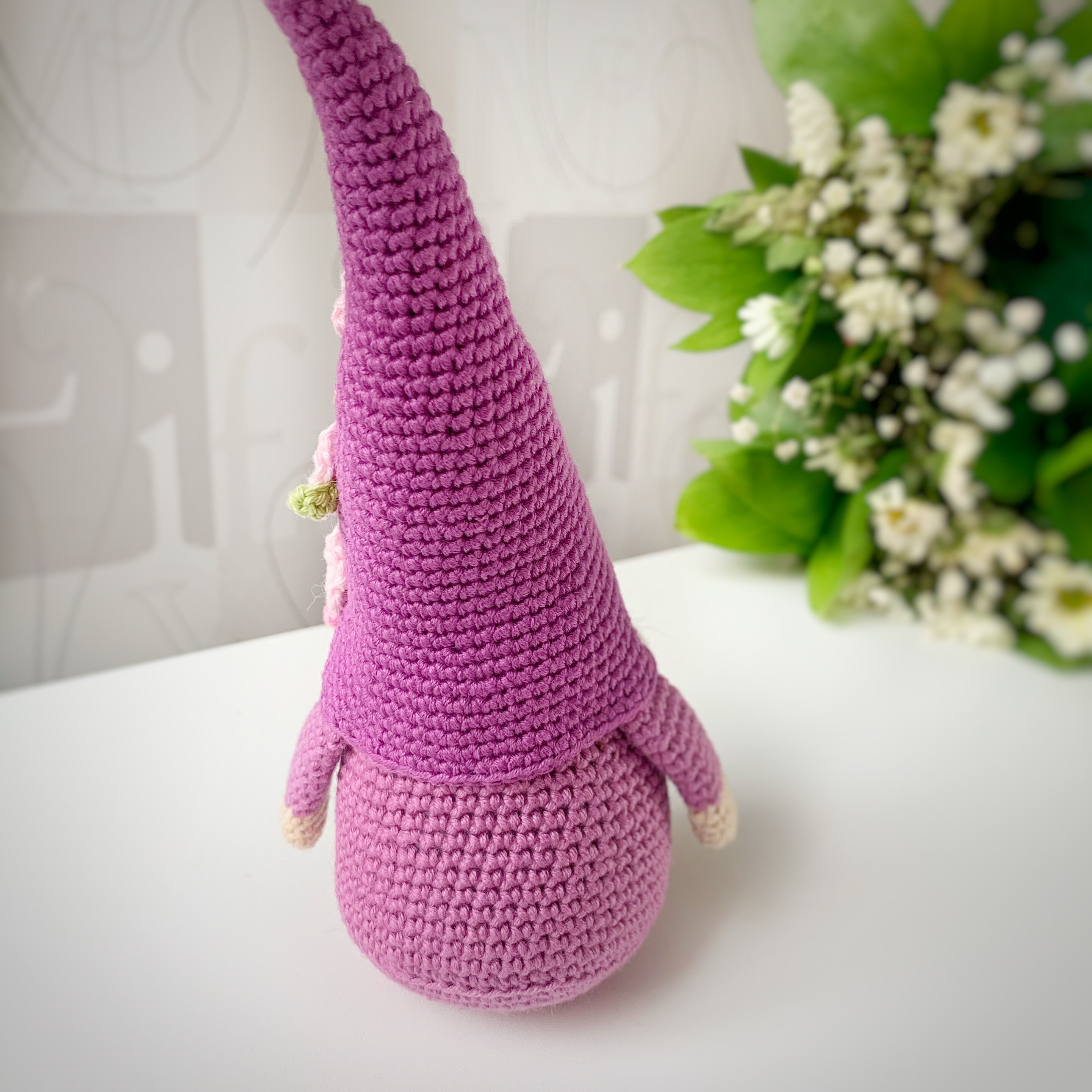 Crochet Pattern Flower Gnomes Spring Gnomes Pattern Mothers - Etsy