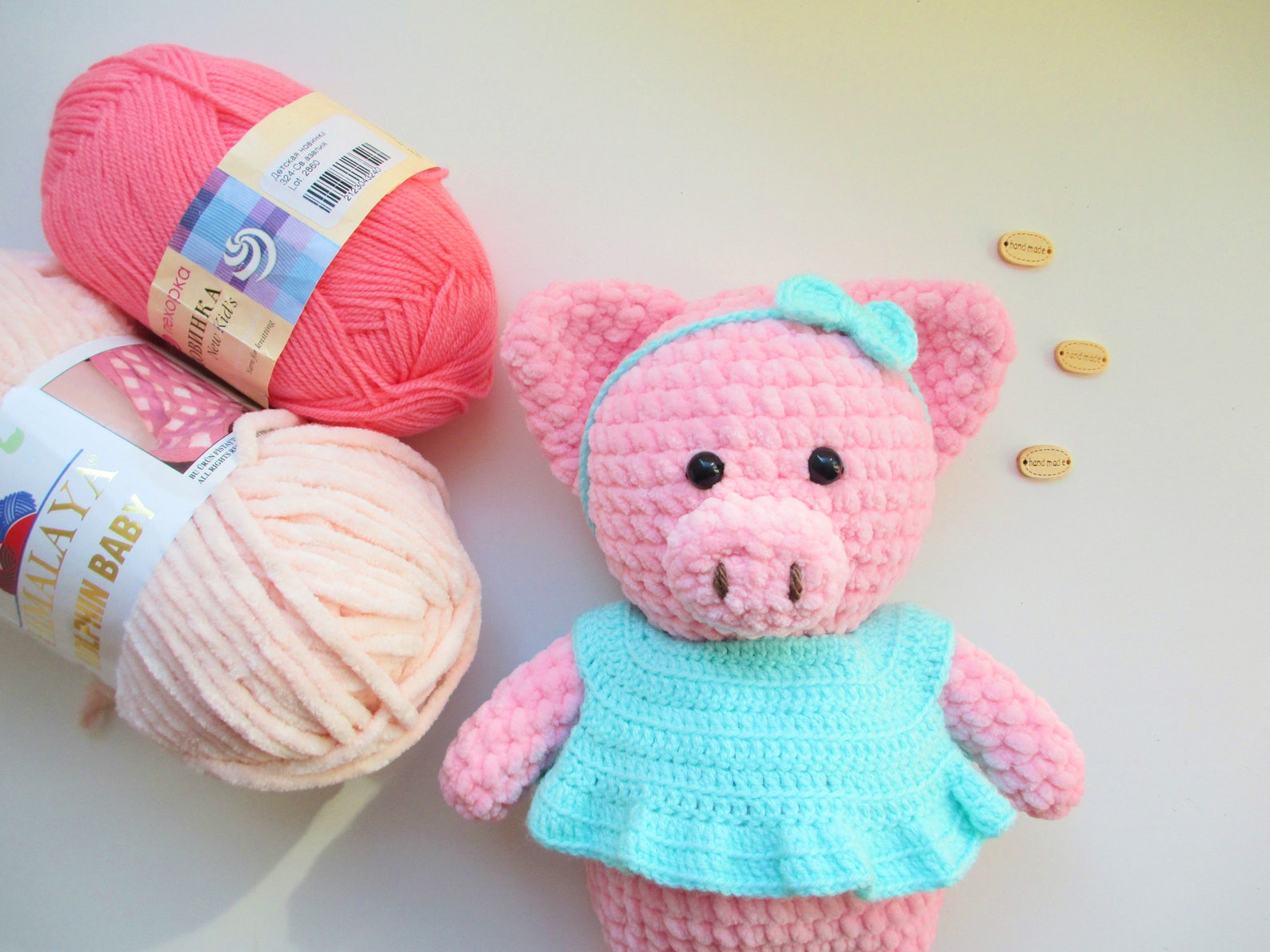 CROCHET Pig Pattern, Amigurumi Crochet Pig Pattern, Valentine’s Day Toy ...