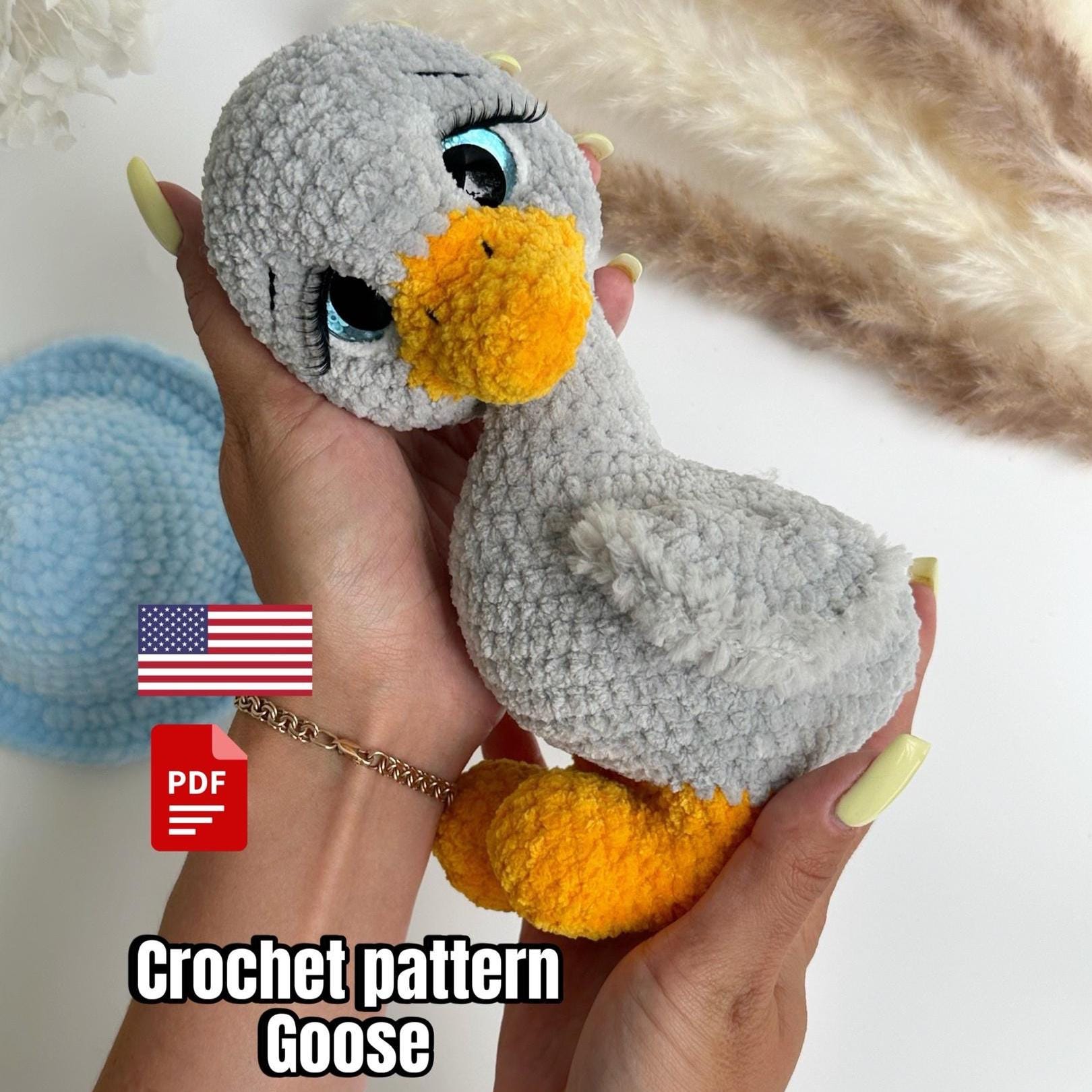 Crochet Pattern Goose - Etsy