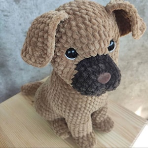 Crochet Dog Pattern Amigurumi Realistic Doggie Puppy PDF Tutorial - Etsy