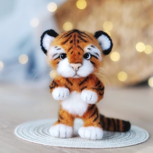 Crochet Pattern Tiger , Crochet Animal , Tiger Stuffed Animal Pattern Gifts for Tiger Lovers ...