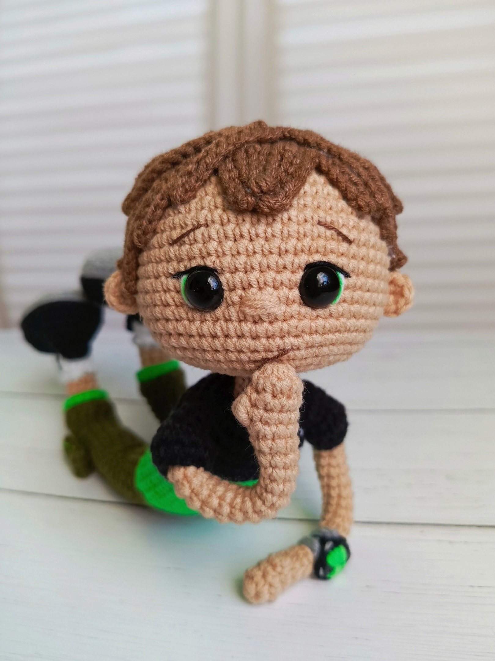 Crochet Pattern Boy Doll Ben, Amigurumi Boy Pattern, Crochet Doll ...