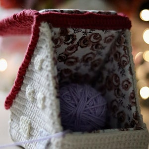 Pattern Crochet Small Houses, Houses for Decoration,houses Boxes ...