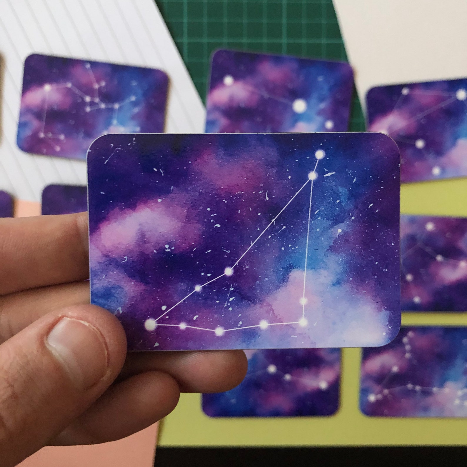 Horoscope Star Sign Magnets Fridge Magnet Aesthetic Glossy | Etsy