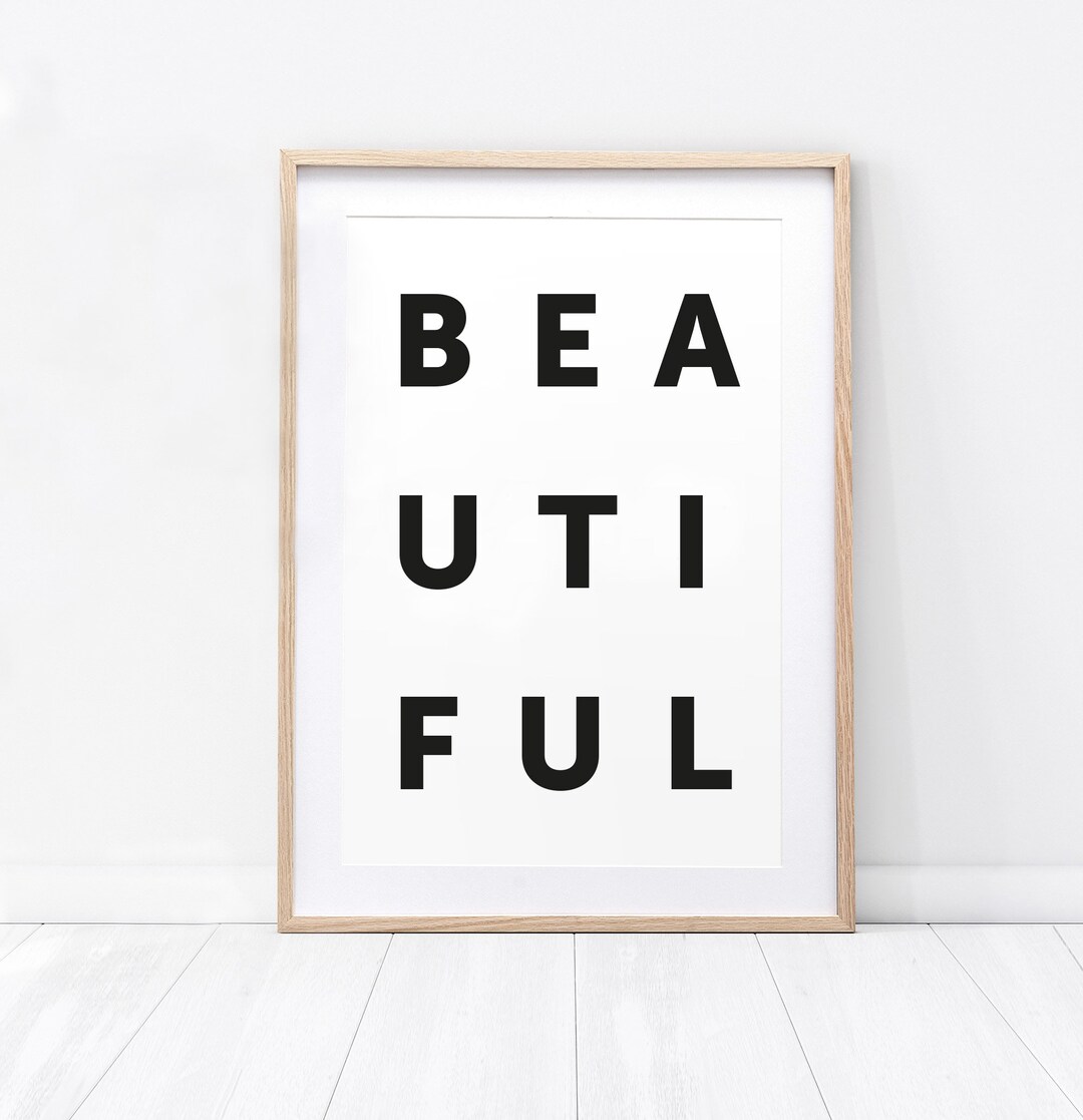 Beautiful Print Home Art, Wall Decor, Home Wall Art, Print, Minimal ...
