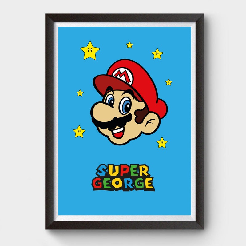 Super Mario Print - Etsy