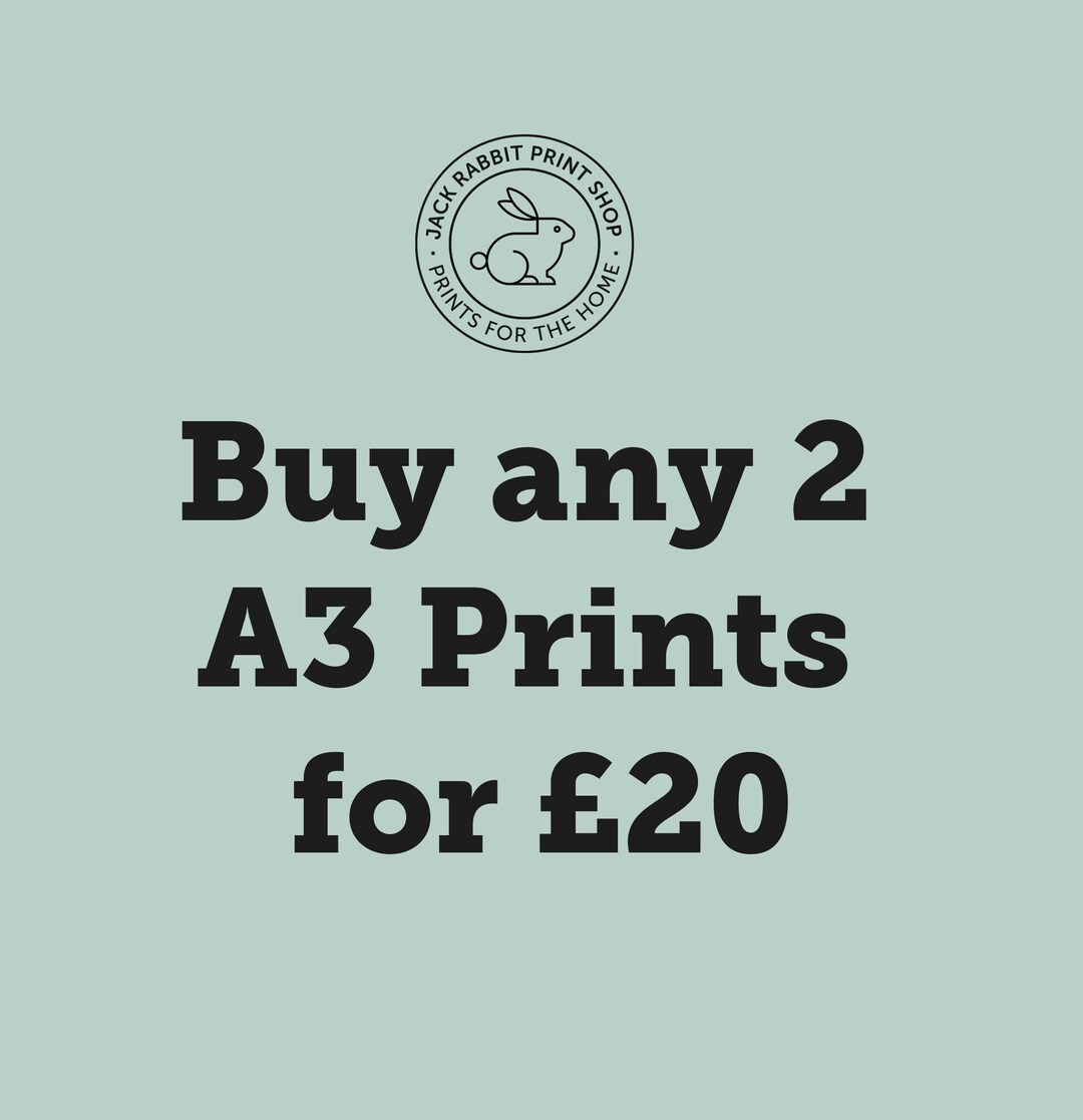 Buy Any 2 A3 Prints Offer Nursery Print Baby Print Decor - Etsy