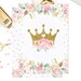 EDITABLE Crown Birthday Invitation Princess Birthday Invitation ...