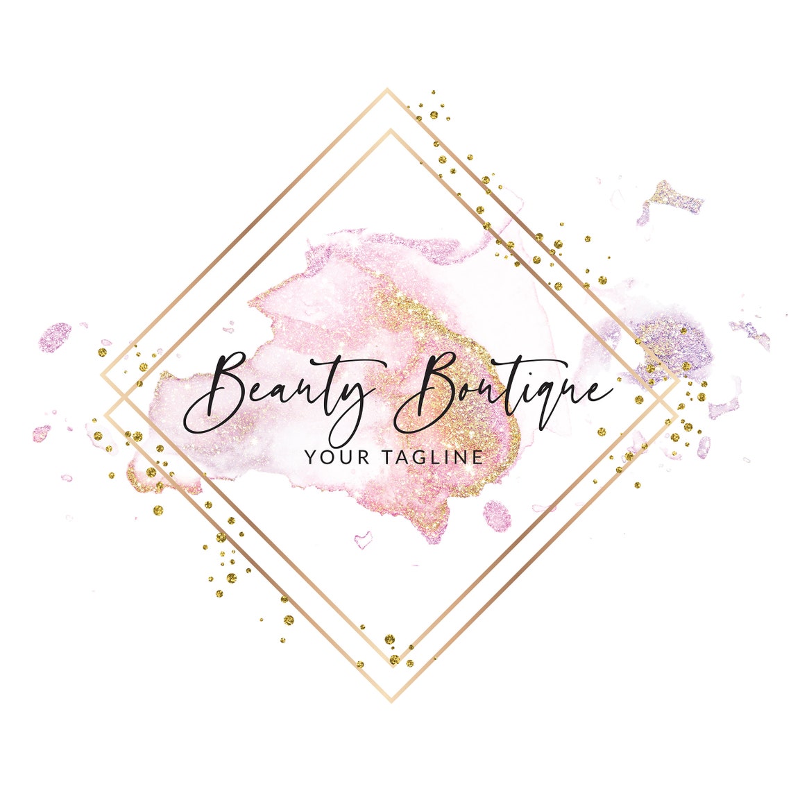 Editable Boutique Logo Makeup Logo Design Lash Logo Design - Etsy