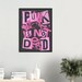 Funny Pink Poster Quirky Wall Art Hilarious Dorm Decor Unique Gift for ...