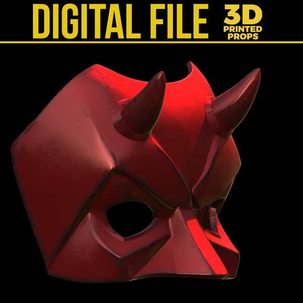 Daredevil Cosplay Mask - Etsy