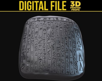 Word of God DOUBLE SIDED Tablet Angel Tablet Demon Tablet Supernatural ...