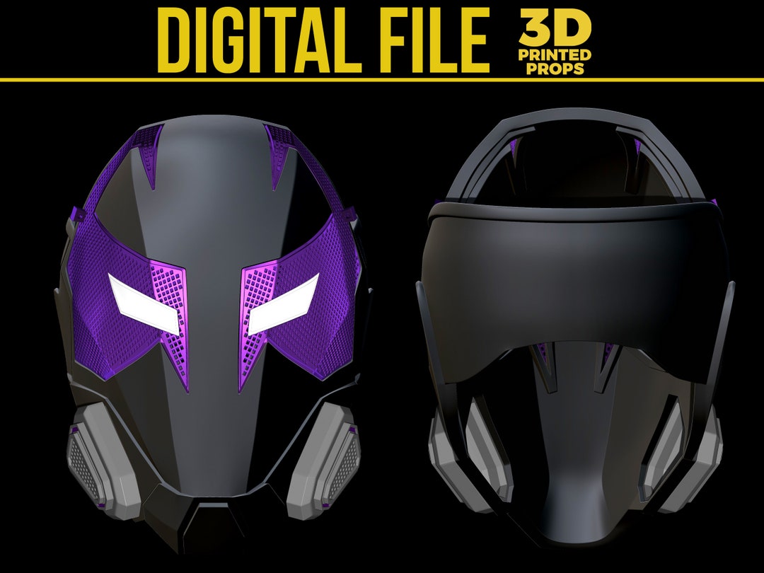 Prowler Helmet From Spider-man: Across the Spider-verse - Etsy