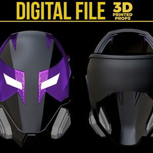 Prowler Helmet From Spider-man: Across the Spider-verse - Etsy