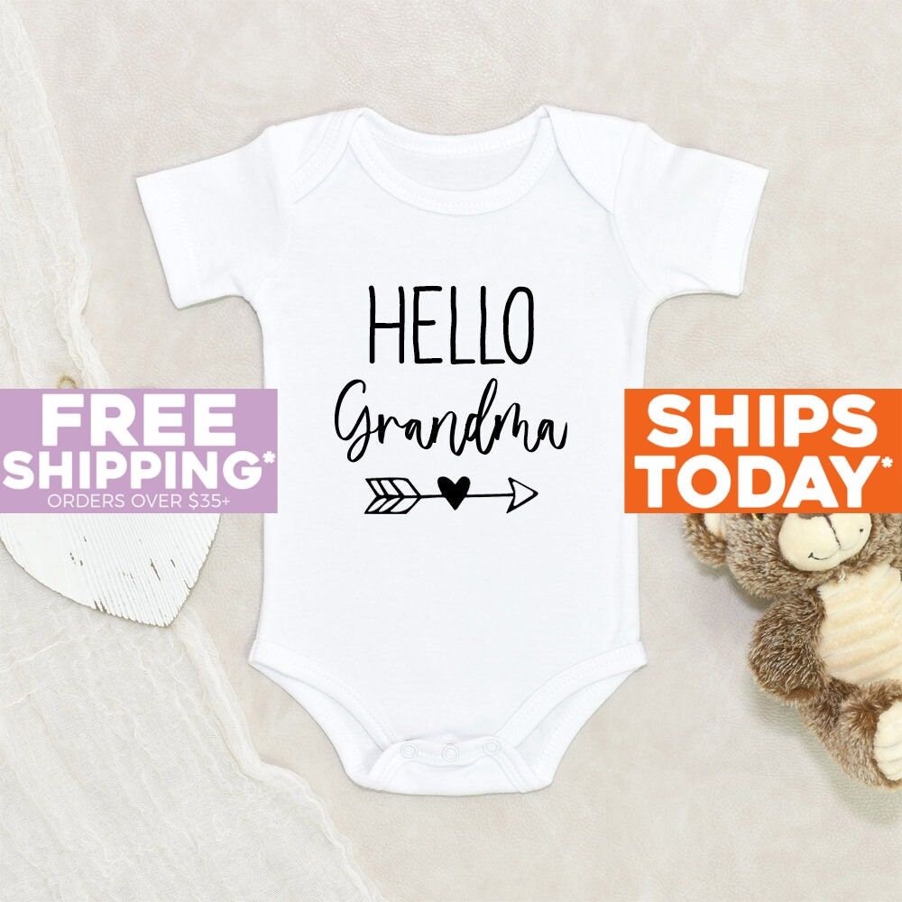 Hello Grandma Onesie® Personalized By Kate | atelier-yuwa.ciao.jp