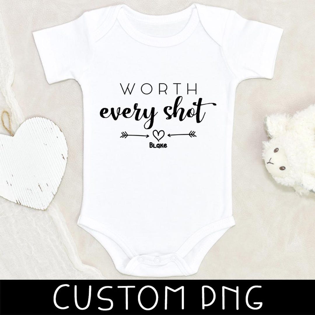 IVF Baby Designs - Worthful Every Shot Design - Baby Clothes Designs ...