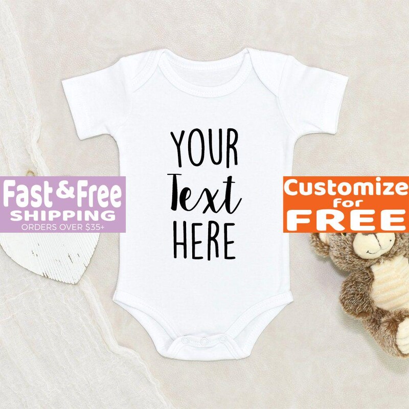 Custom Baby Clothing - Etsy