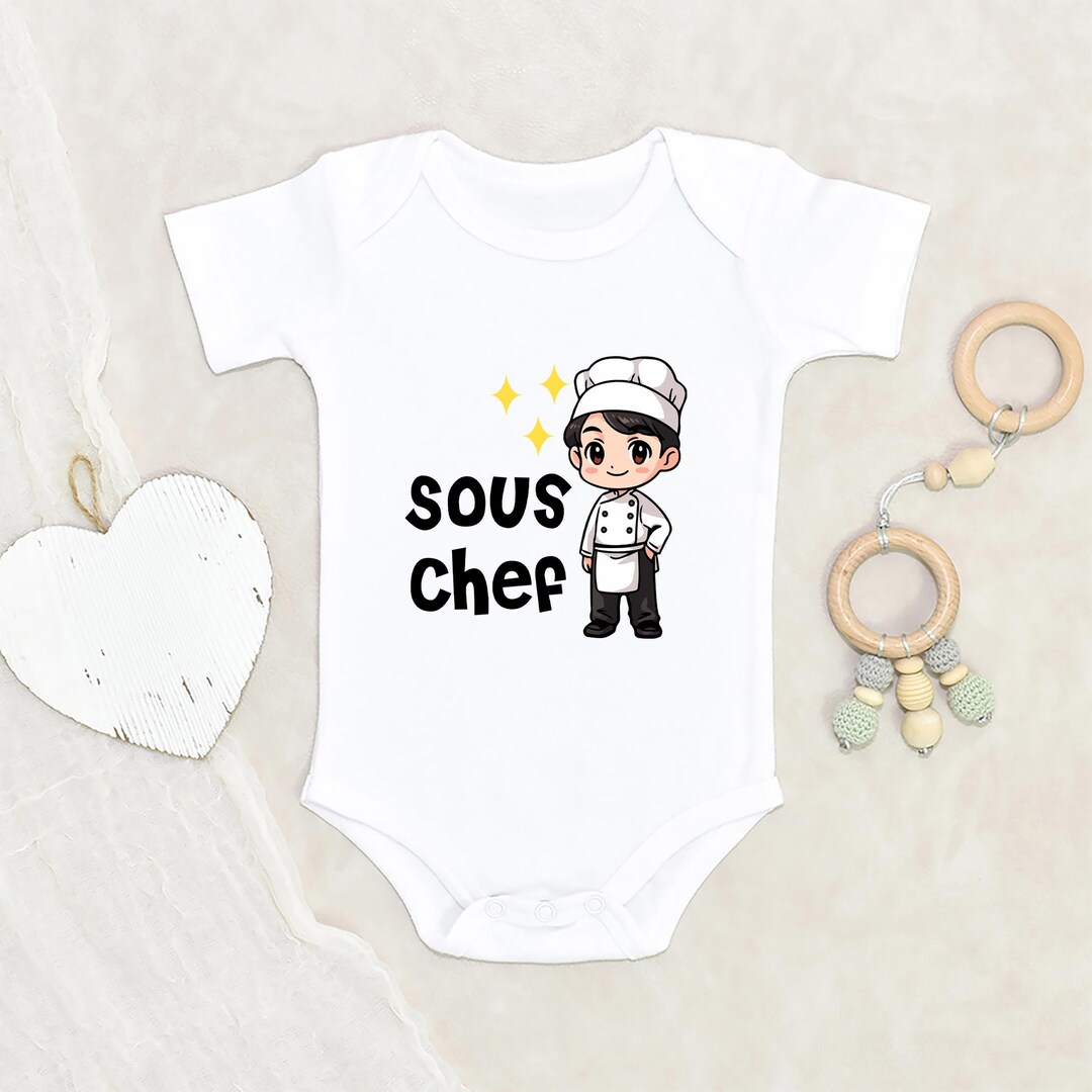 Food Lover Onesie® Onesie du chef® cadeau baby shower mignonne future ...