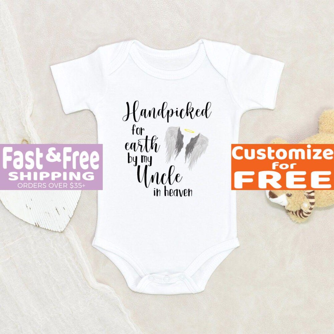 Baby Boy Onesie® Handpicked for Earth Uncle Baby Onesie® Uncle Baby ...