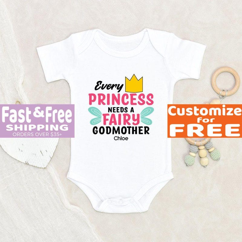 Godmother Onesie - Etsy
