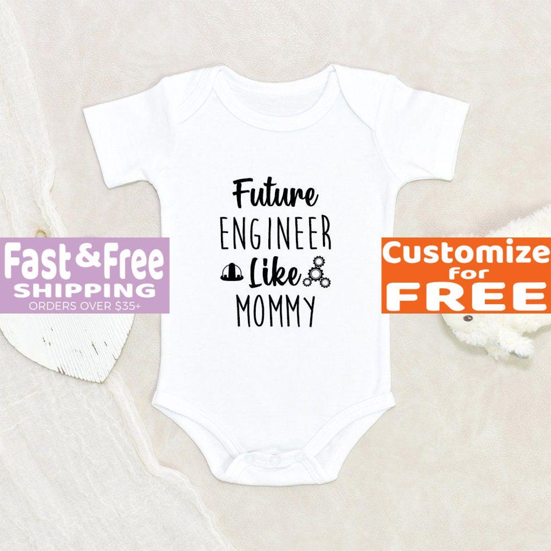 Pregnancy Announcement Onesie® Engineer Like Mom Baby Onesie® Engineer ...