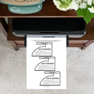 Printable Iron on Instructions, How to Apply Decal, Heat Transfer Vinyl ...