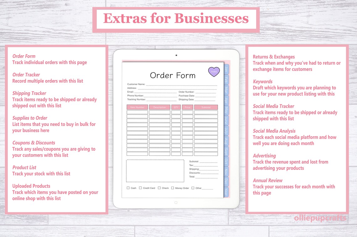 Planner for Creatives Craft Journal Digital Craft Planner - Etsy